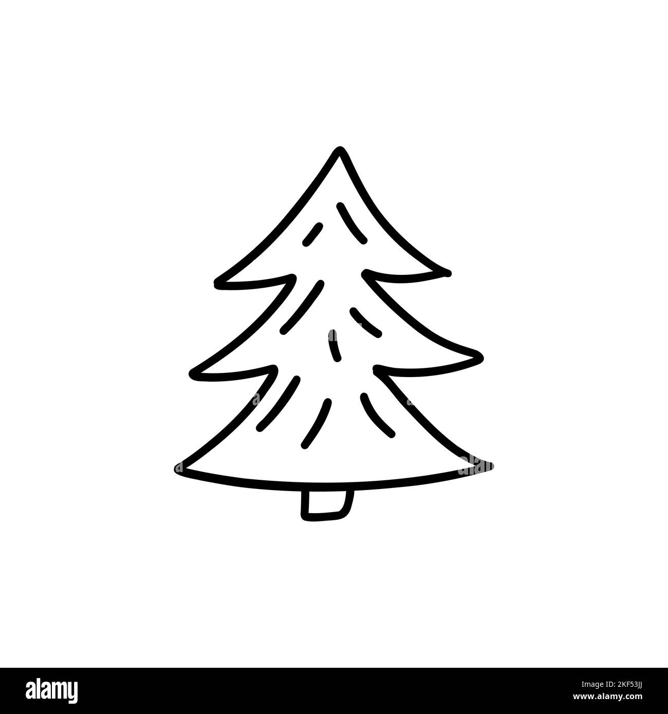 Christmas Tree Black And White Simple 25 Free Easy And Cute Christmas