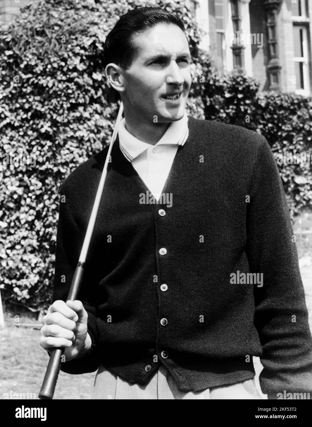 Open champion Bob Charles, with his 'magic putter' Stock Photo - Alamy