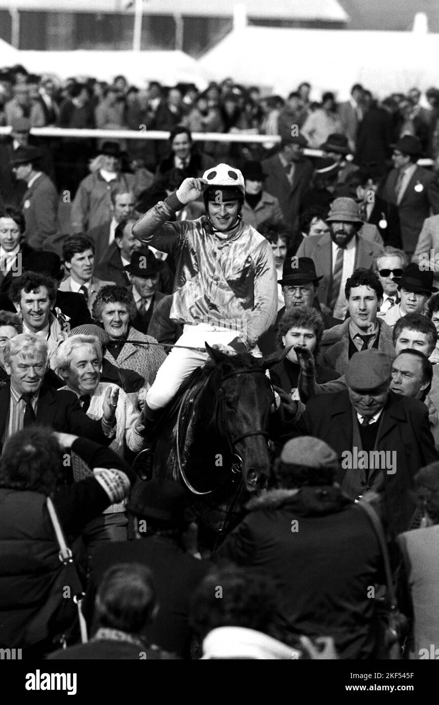Bregawn ridden by G Bradley is led into the winner's enclosure after ...