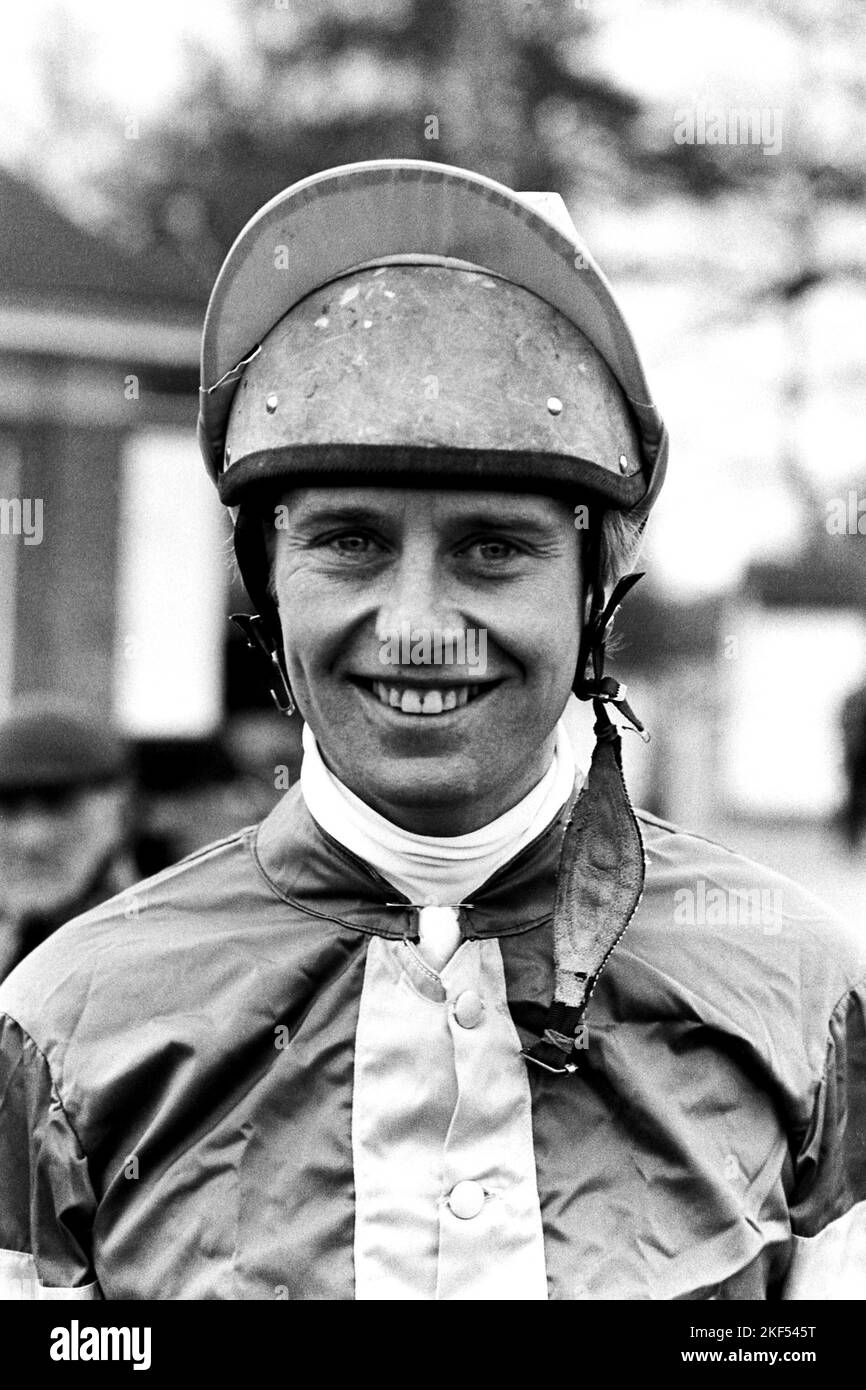 Nick (nicky) Henderson, Jockey Stock Photo - Alamy