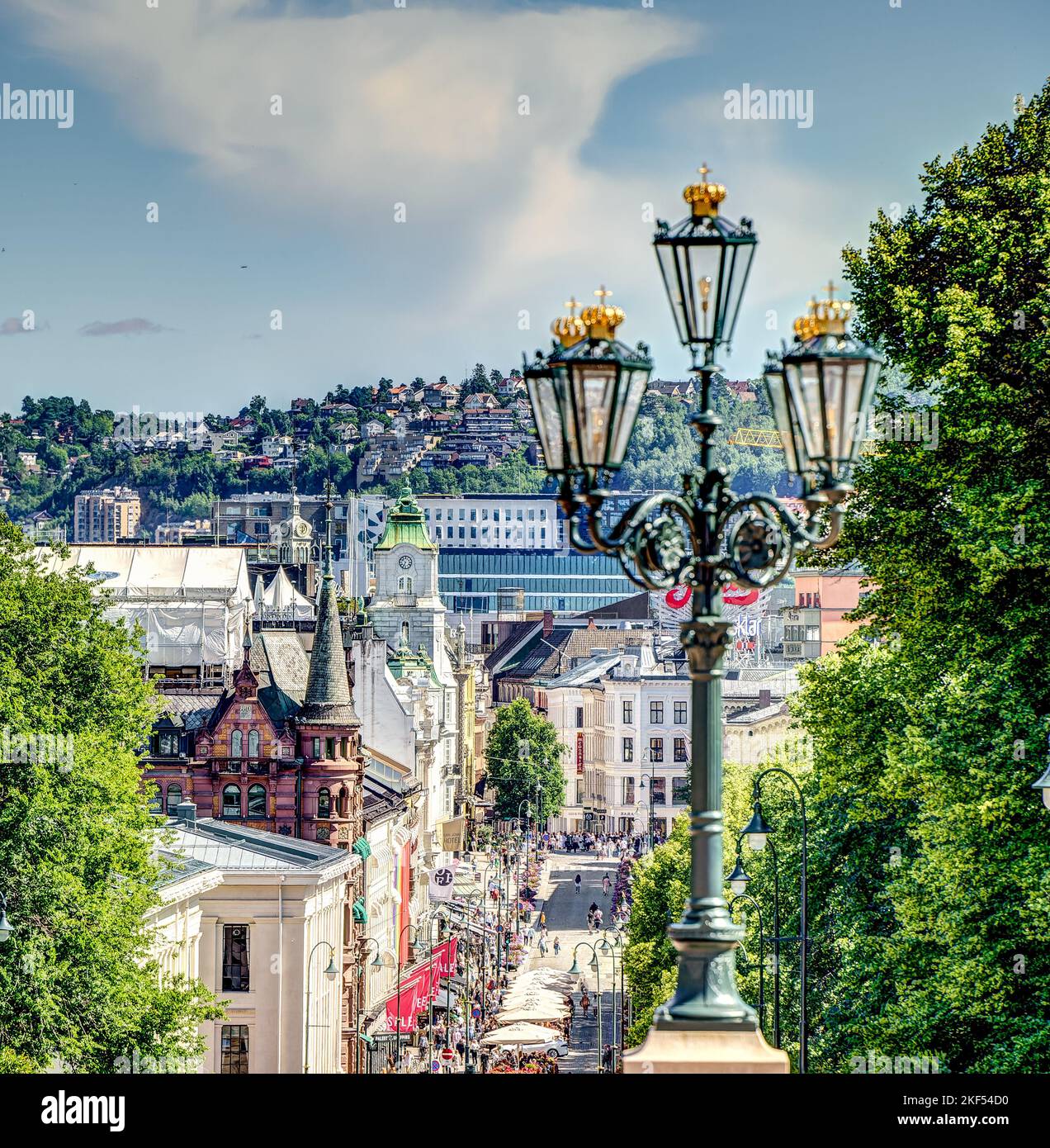 Oslo landmarks, Norway Stock Photo - Alamy