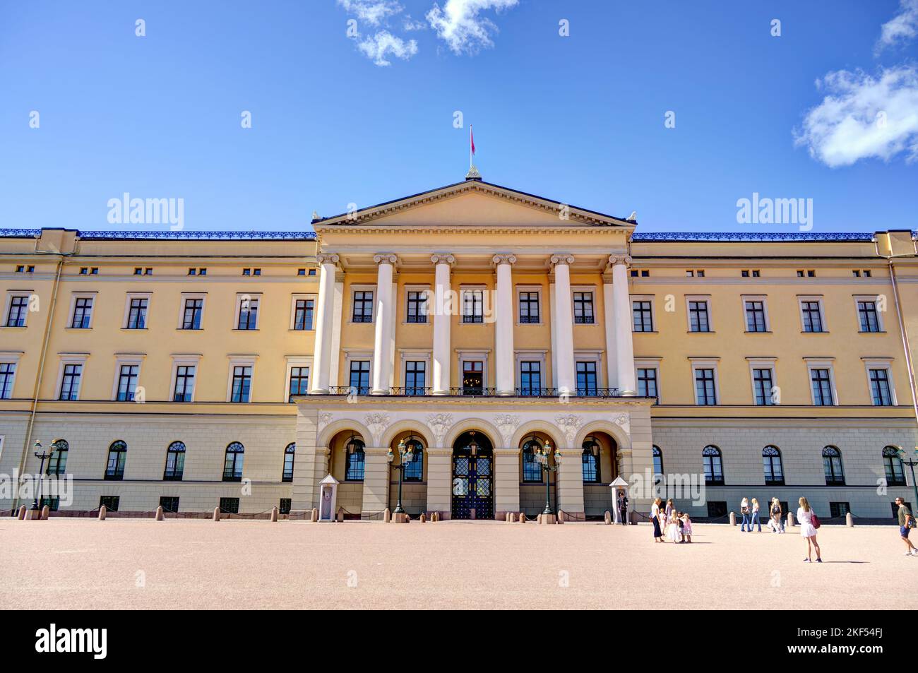 Oslo landmarks, Norway Stock Photo - Alamy