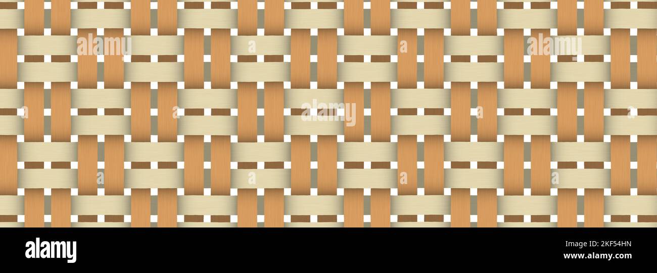 texture wicker natural patterns illustration panorama Stock Photo - Alamy