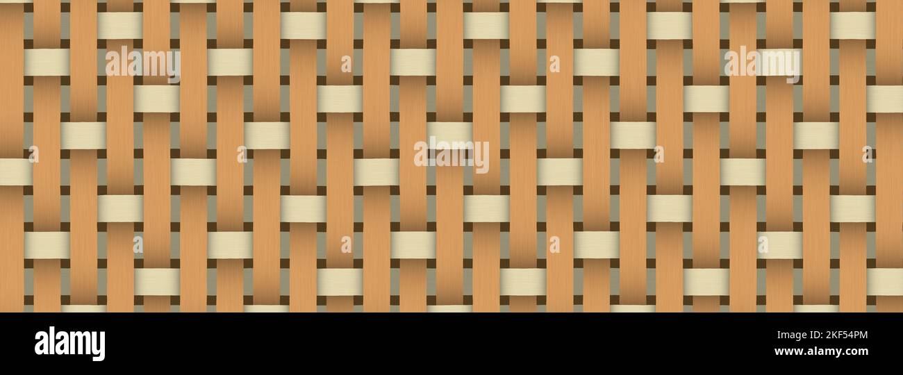 texture wicker natural patterns illustration panorama Stock Photo - Alamy