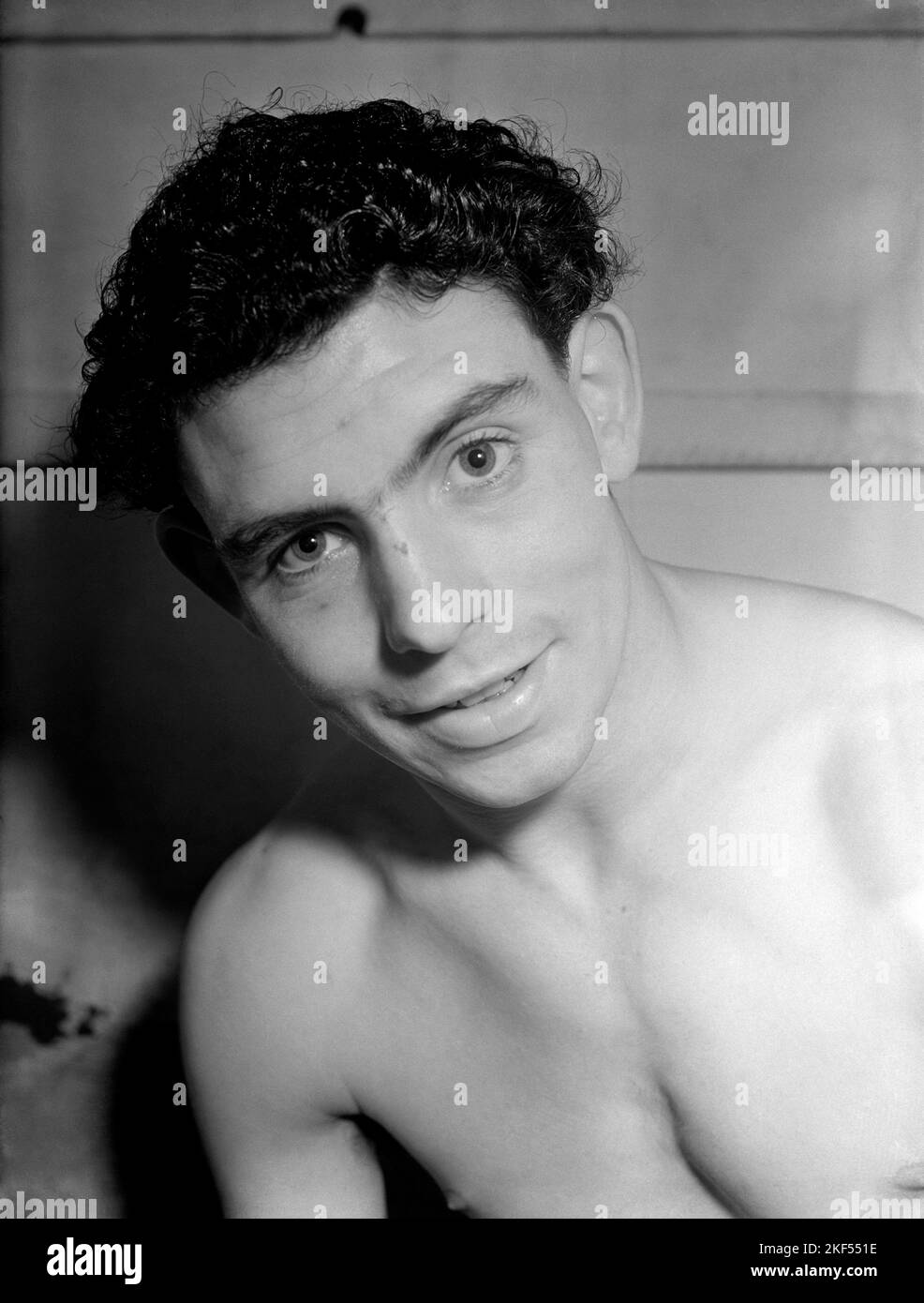 British Heavyweight Johnny Williams Stock Photo - Alamy