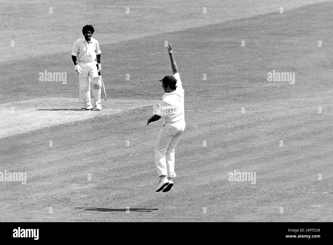 West Indie's Alvin Kallicharran is caught by Rodney Marsh off the ...