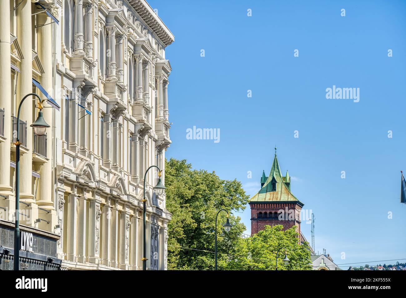 Oslo landmarks, Norway Stock Photo - Alamy