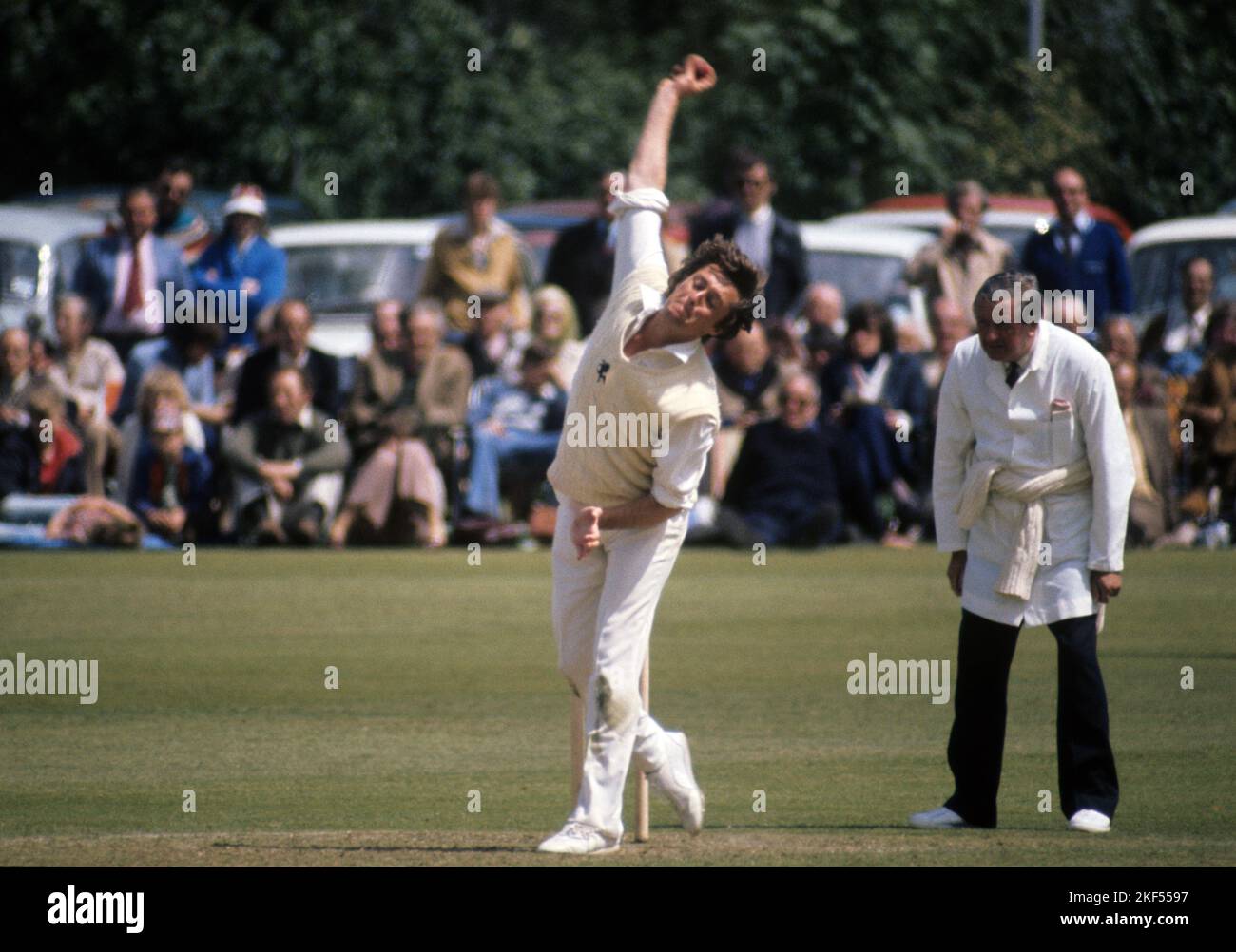 Bob Woolmer, Kent Stock Photo - Alamy