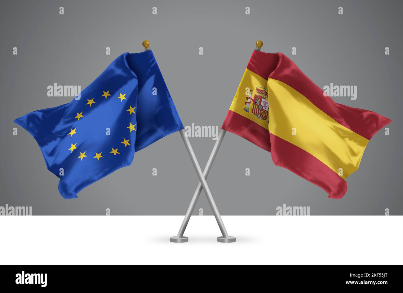 Symbol of crossed flags hi-res stock photography and images - Alamy