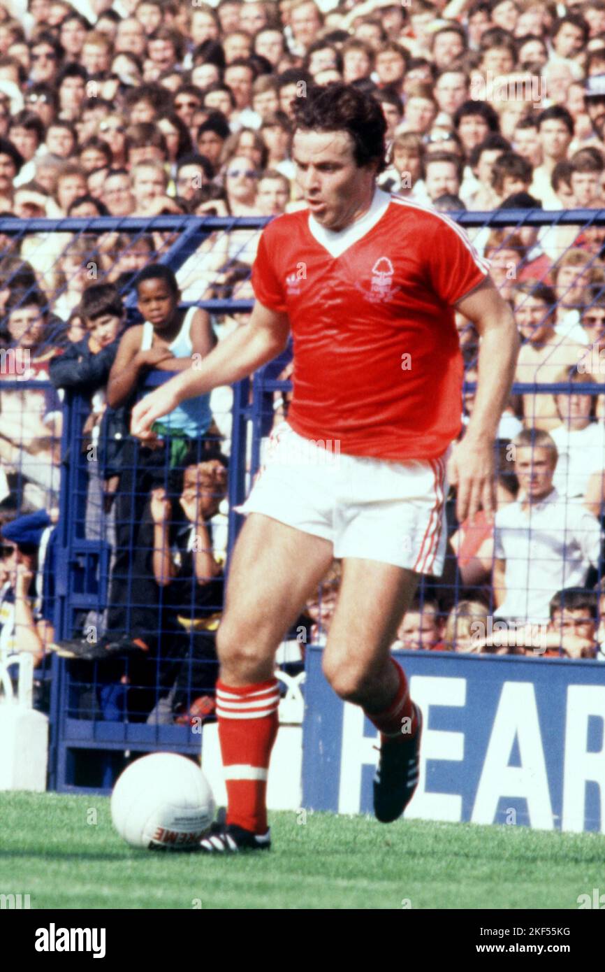 Nottingham Forest's John Robertson Stock Photo - Alamy