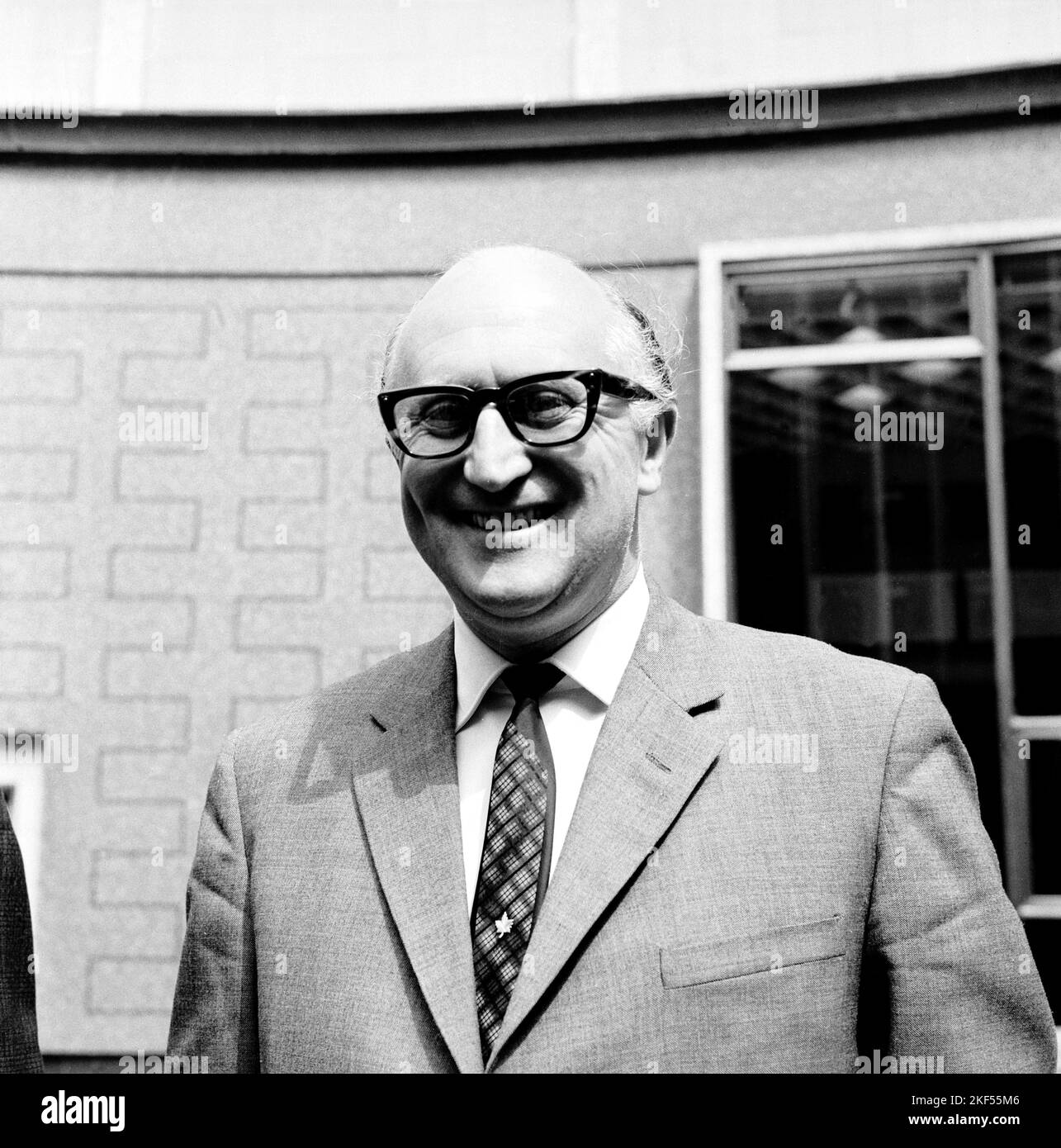 Alan Weeks, BBC Commentator Stock Photo - Alamy