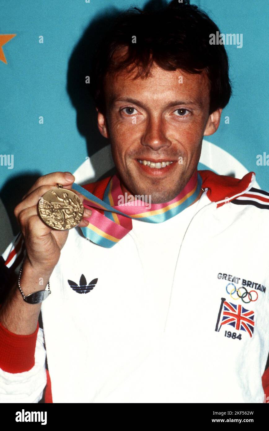 Great Britain's Charlie Spedding with his Bronze medal Stock Photo - Alamy