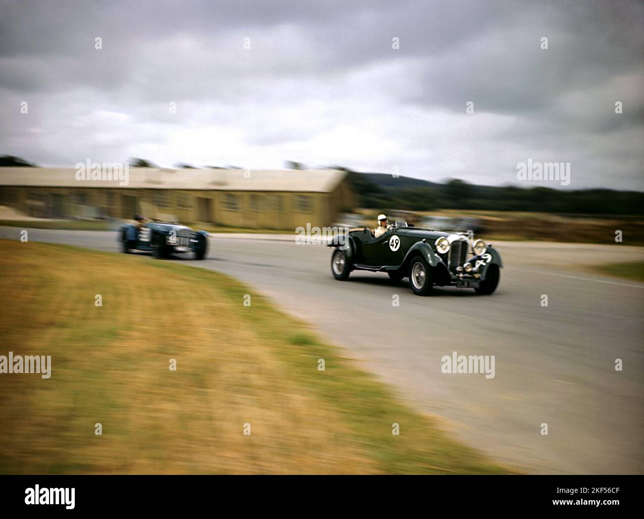 Action from a 3000cc car class race Stock Photo - Alamy
