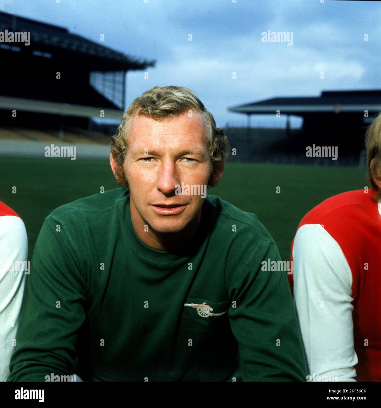 Bob Wilson, Arsenal goalkeeper Stock Photo - Alamy