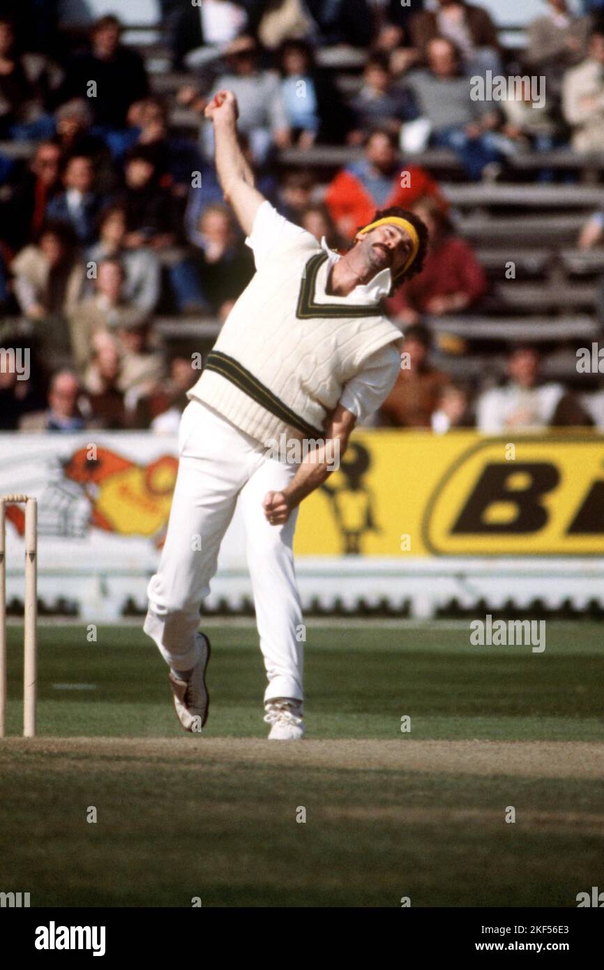 Australia's Dennis Lillee in action Stock Photo - Alamy