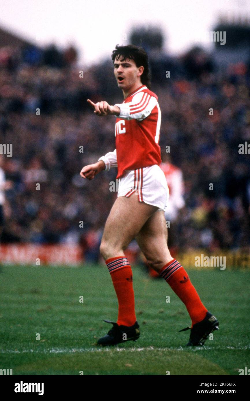 Charlie Nicholas, Arsenal Stock Photo - Alamy