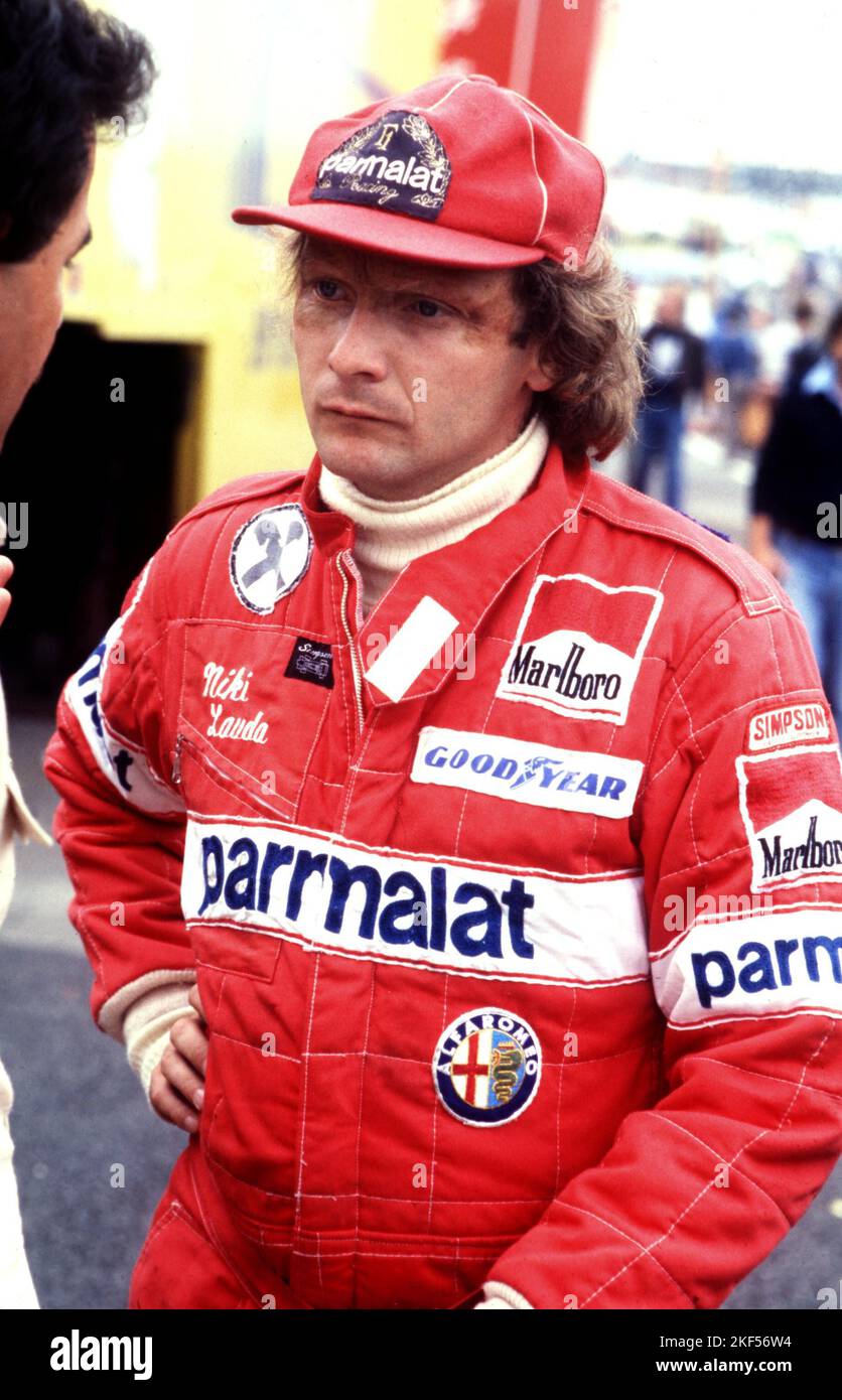 Niki Lauda, Ferrari Stock Photo - Alamy