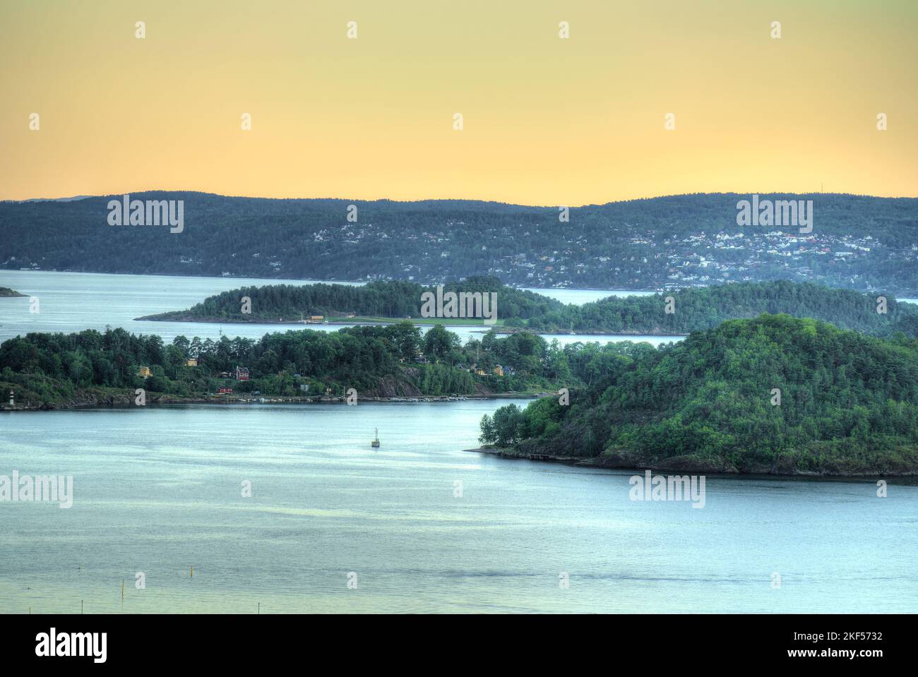 Oslo landmarks, Norway Stock Photo - Alamy