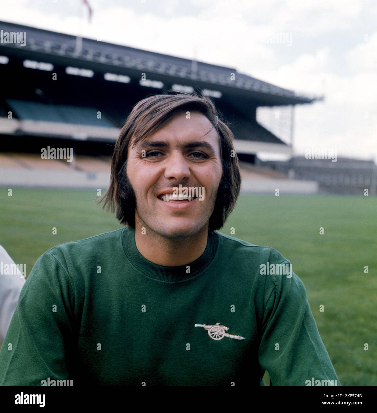 Jimmy Rimmer, Arsenal goalkeeper Stock Photo - Alamy