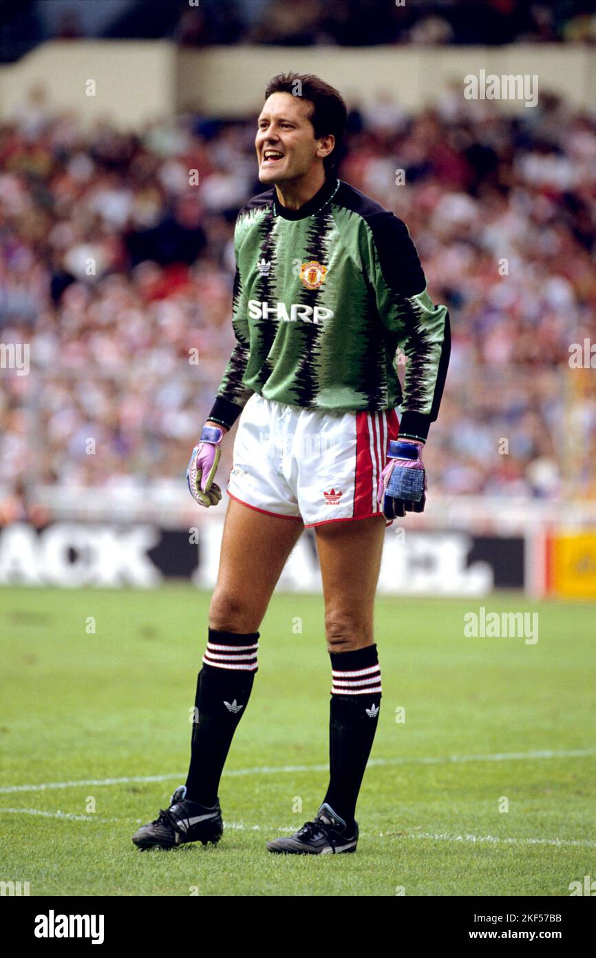 Les Sealey, Manchester United goalkeeper Stock Photo - Alamy