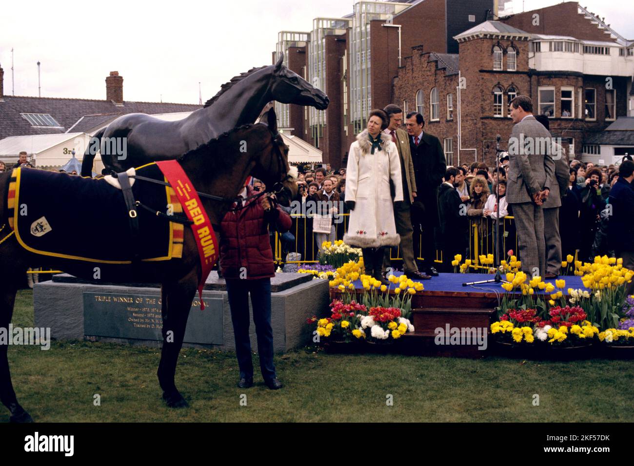 Anne, The Princess Royal (c), locks stares with triple National winner ...