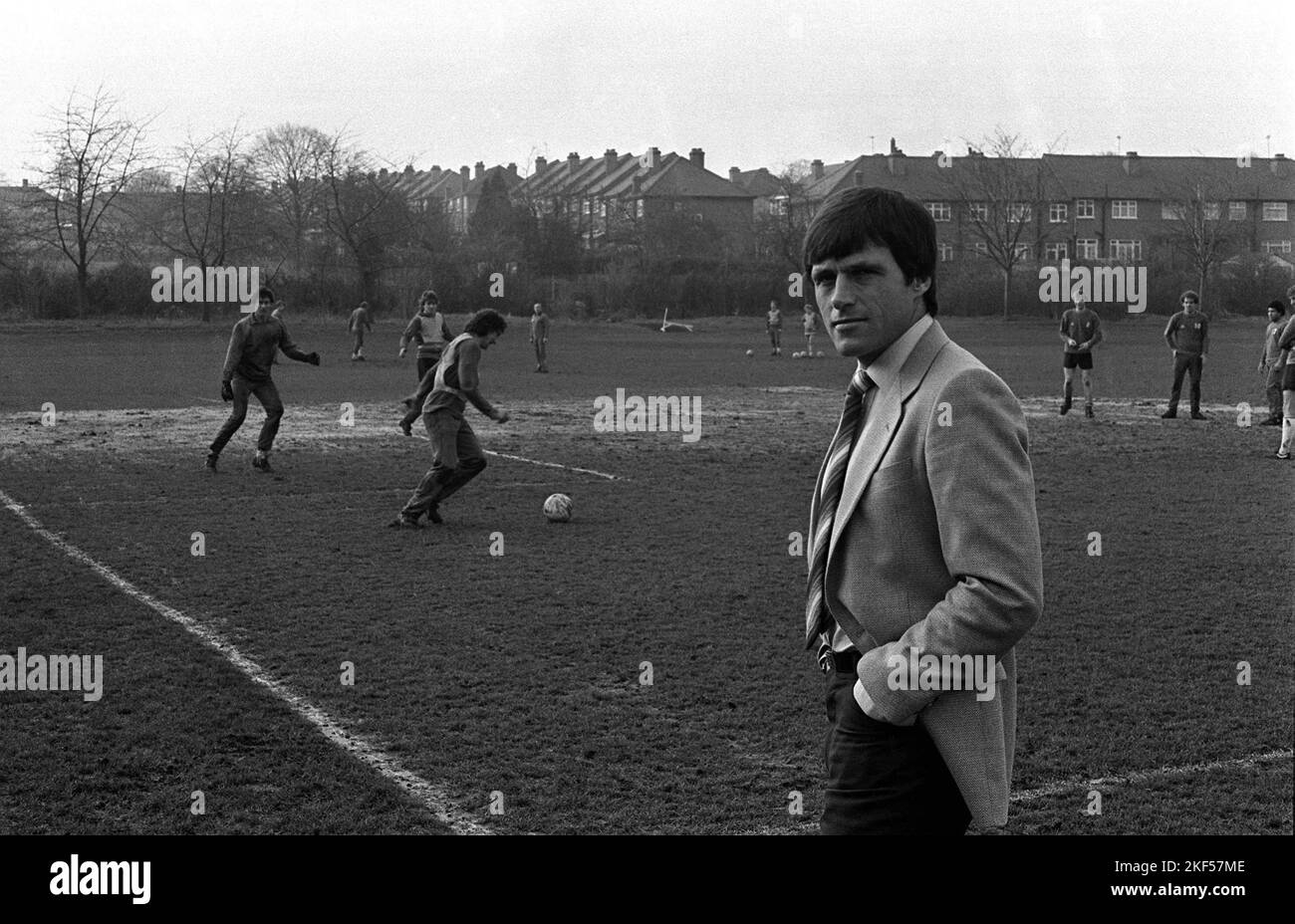 New Crystal Palace manager Dario Gradi watches his charges during ...