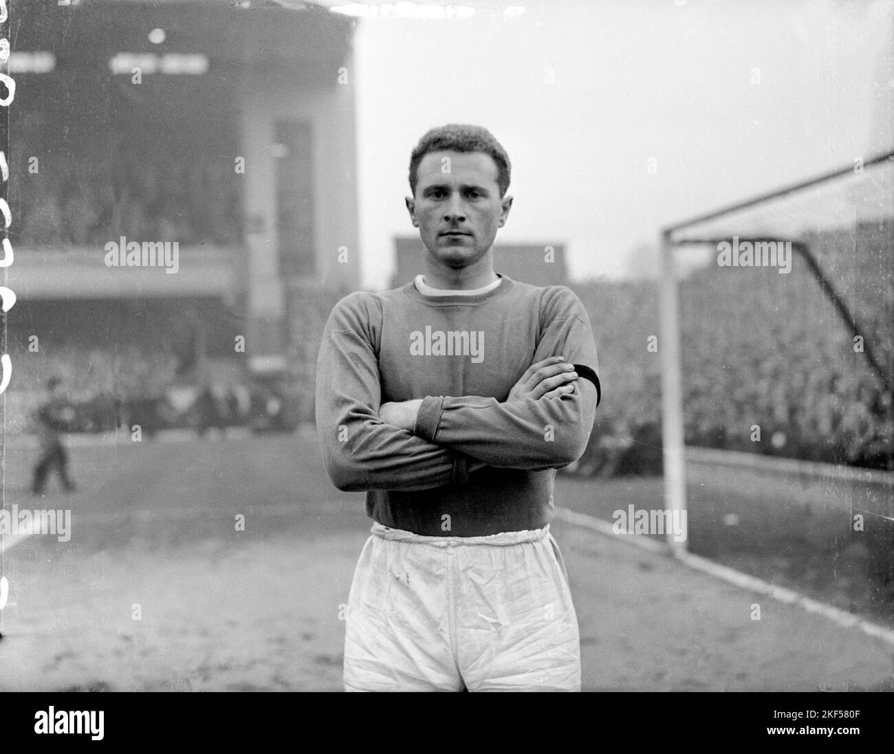 Harry Gregg, Manchester United goalkeeper Stock Photo - Alamy