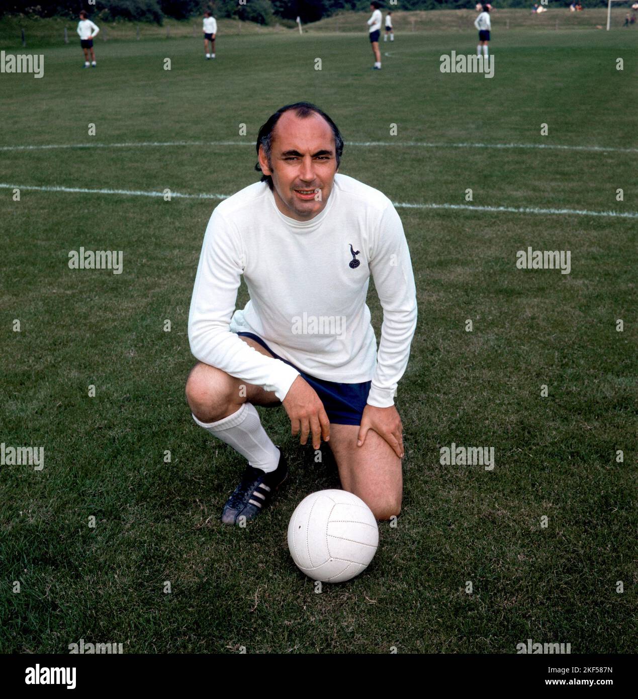 Alan Gilzean, Tottenham Hotspur Stock Photo - Alamy
