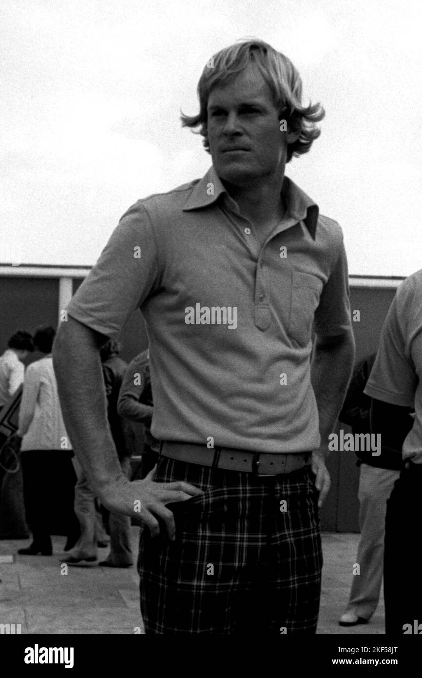 Open champion Johnny Miller Stock Photo - Alamy