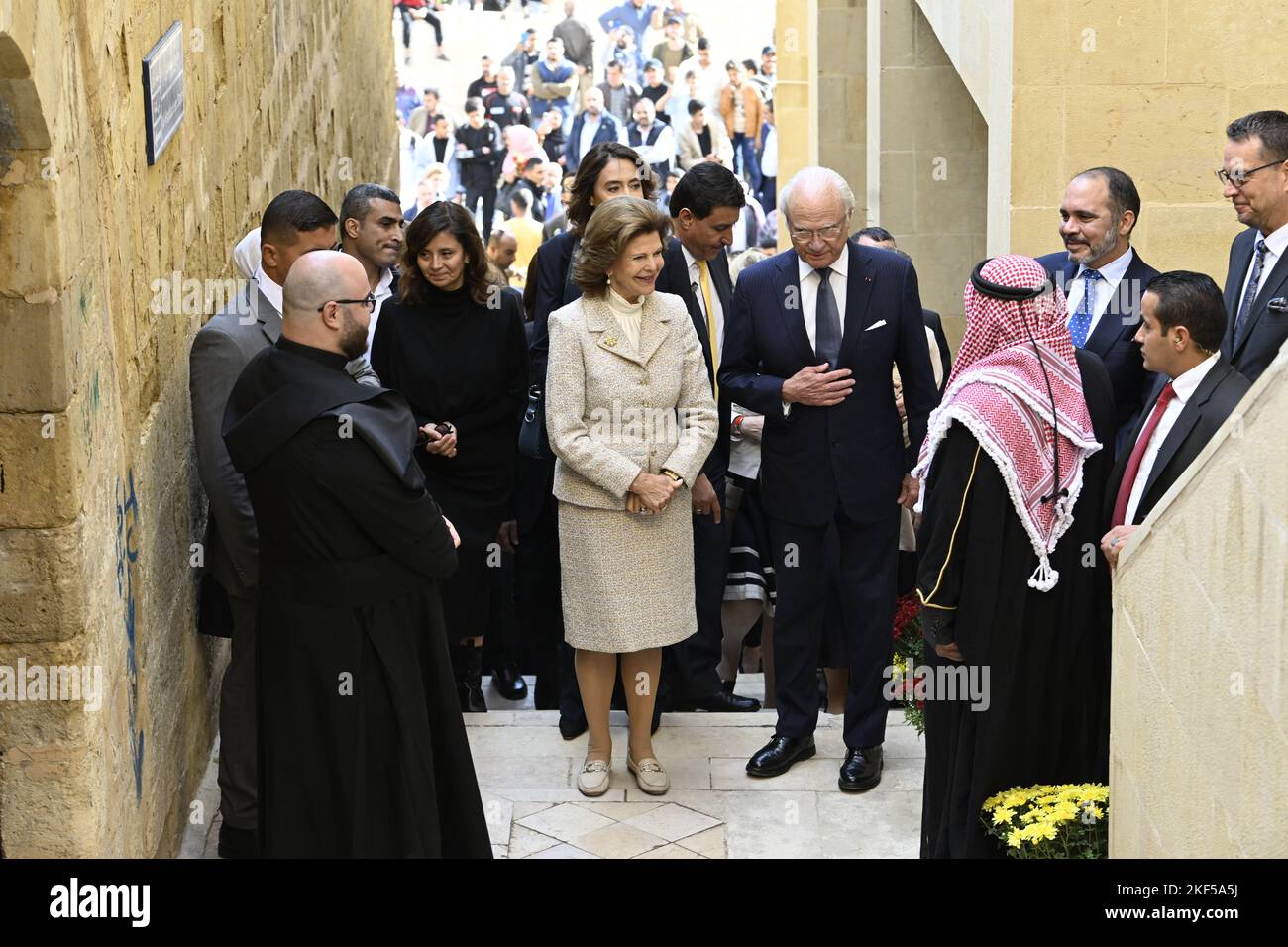 Amman, Jordan, November 16, 2022, As Salt, Jordan. 16th Nov, 2022. H.M ...