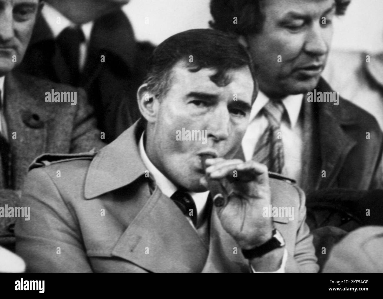 Malcolm Allison, Middlesbrough manager Stock Photo - Alamy