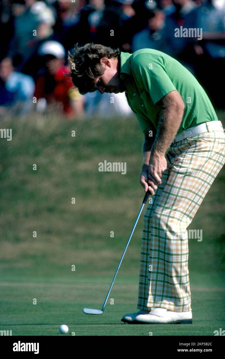Tom Watson putting Stock Photo - Alamy