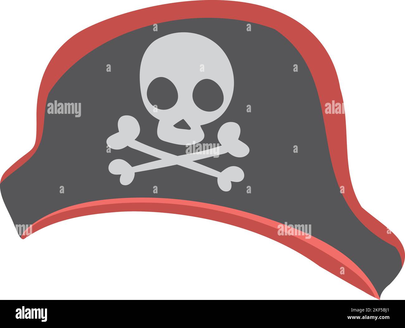 Pirate captain sailor tricorn Stock Vector Images - Alamy
