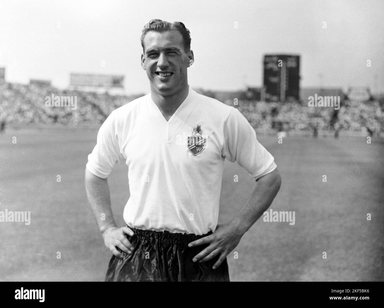 Nat Lofthouse, Bolton Wanderers Stock Photo - Alamy