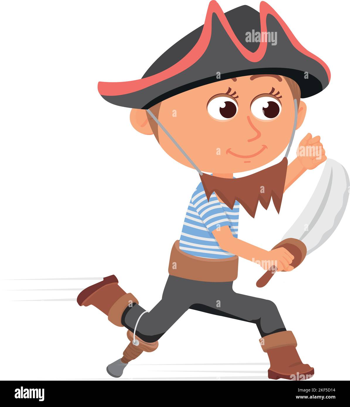 Cartoon funny pirate hi-res stock photography and images - Alamy