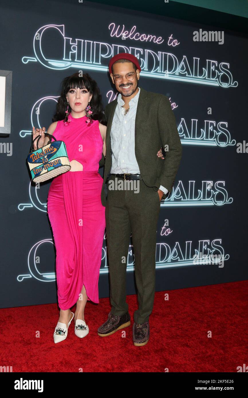 Los Angeles, CA. 15th Nov, 2022. Chelsea Devantez, Yassir Lester at ...