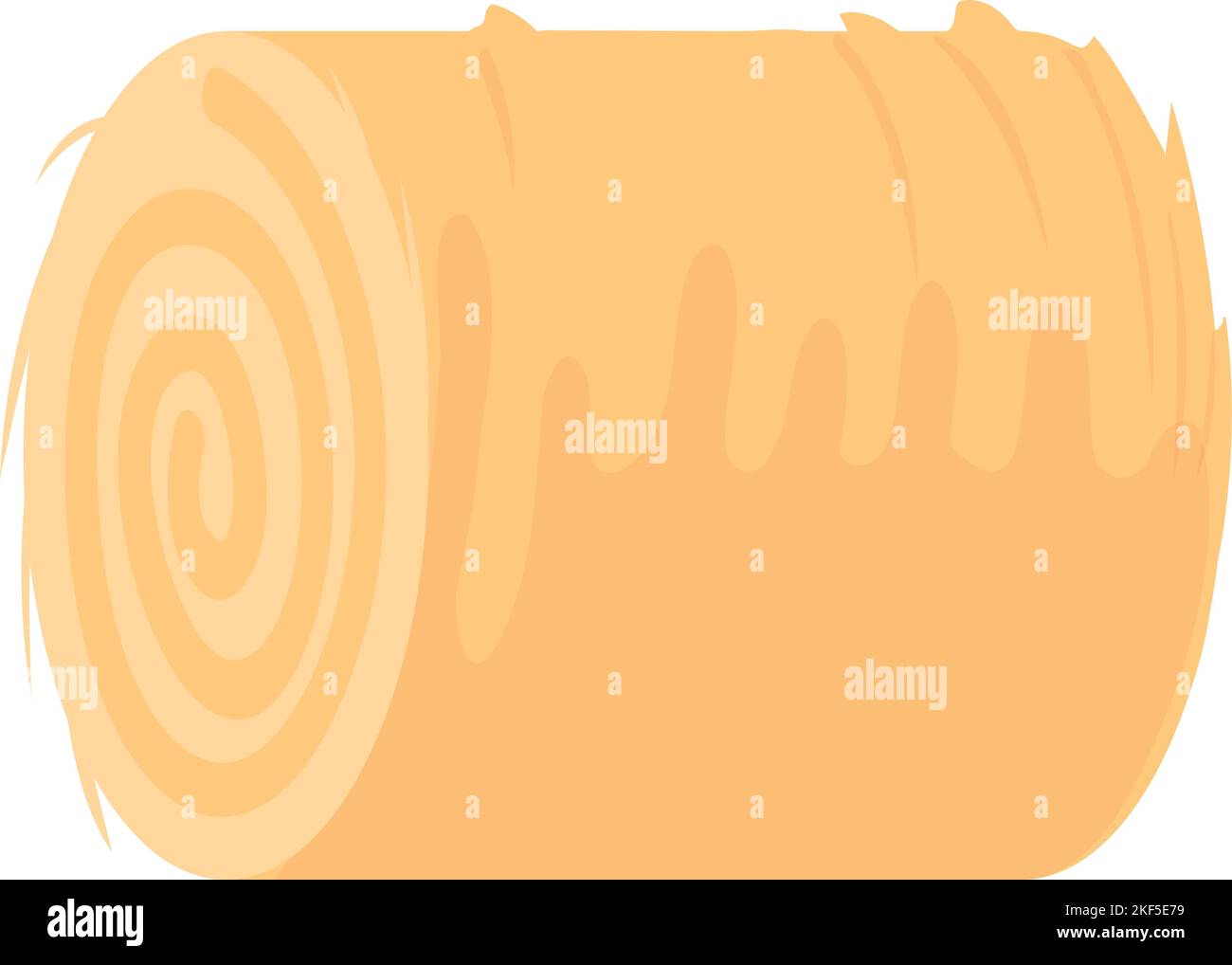 Hay roll Cut Out Stock Images & Pictures - Alamy