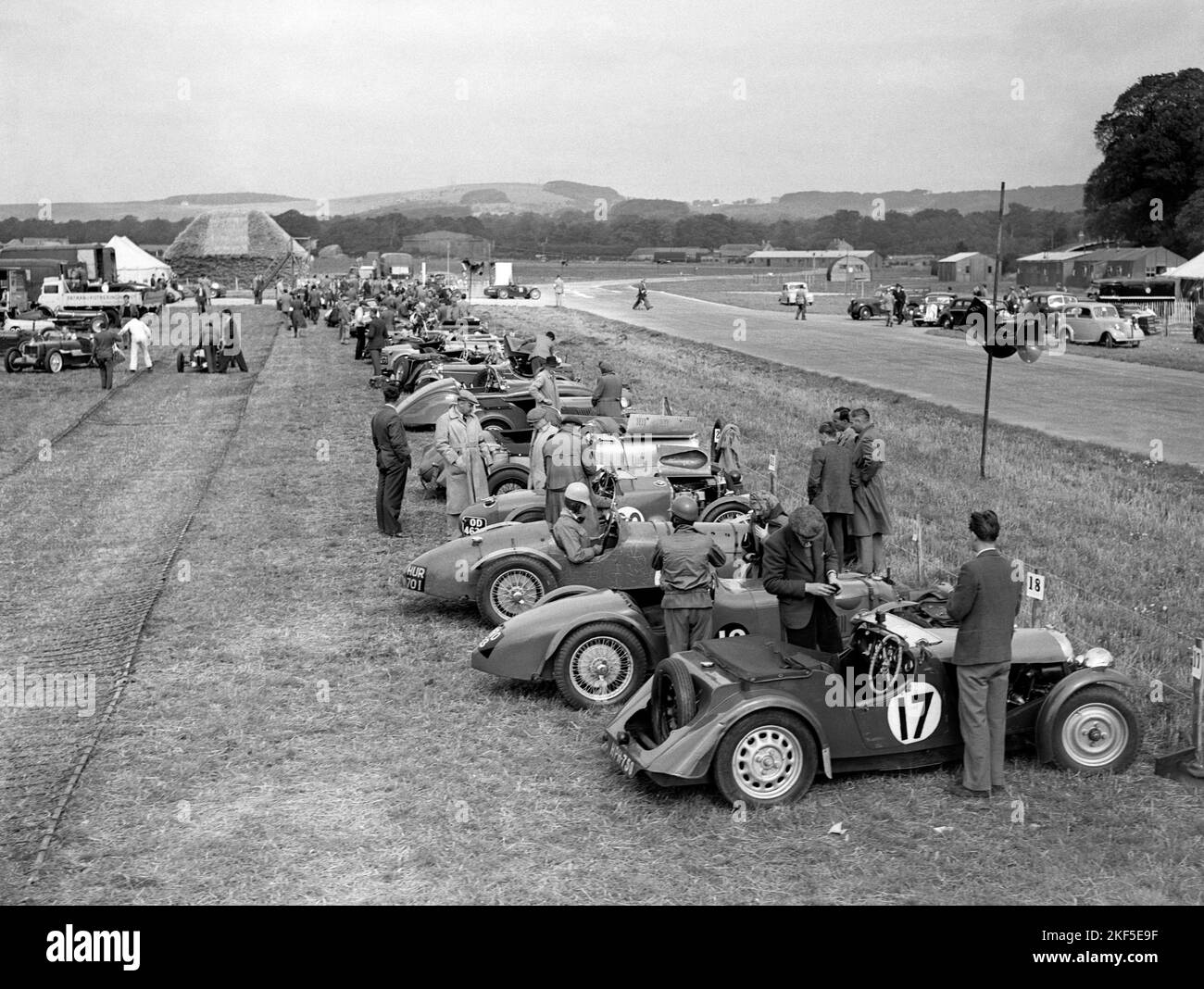 General view of the pits Stock Photo - Alamy