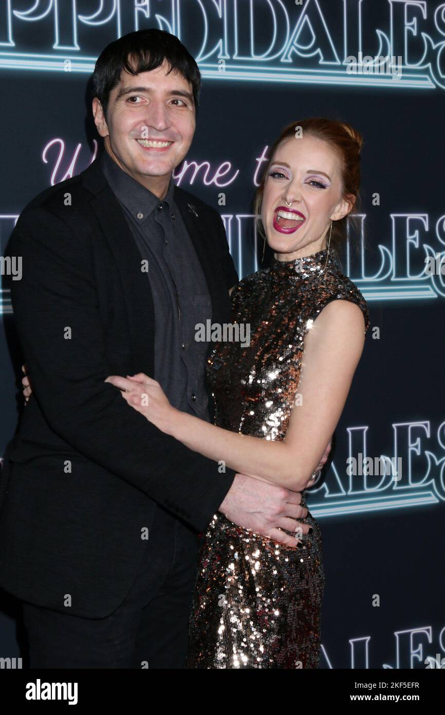 Los Angeles, CA. 15th Nov, 2022. David Dastmalchian, Evelyn Leigh at ...