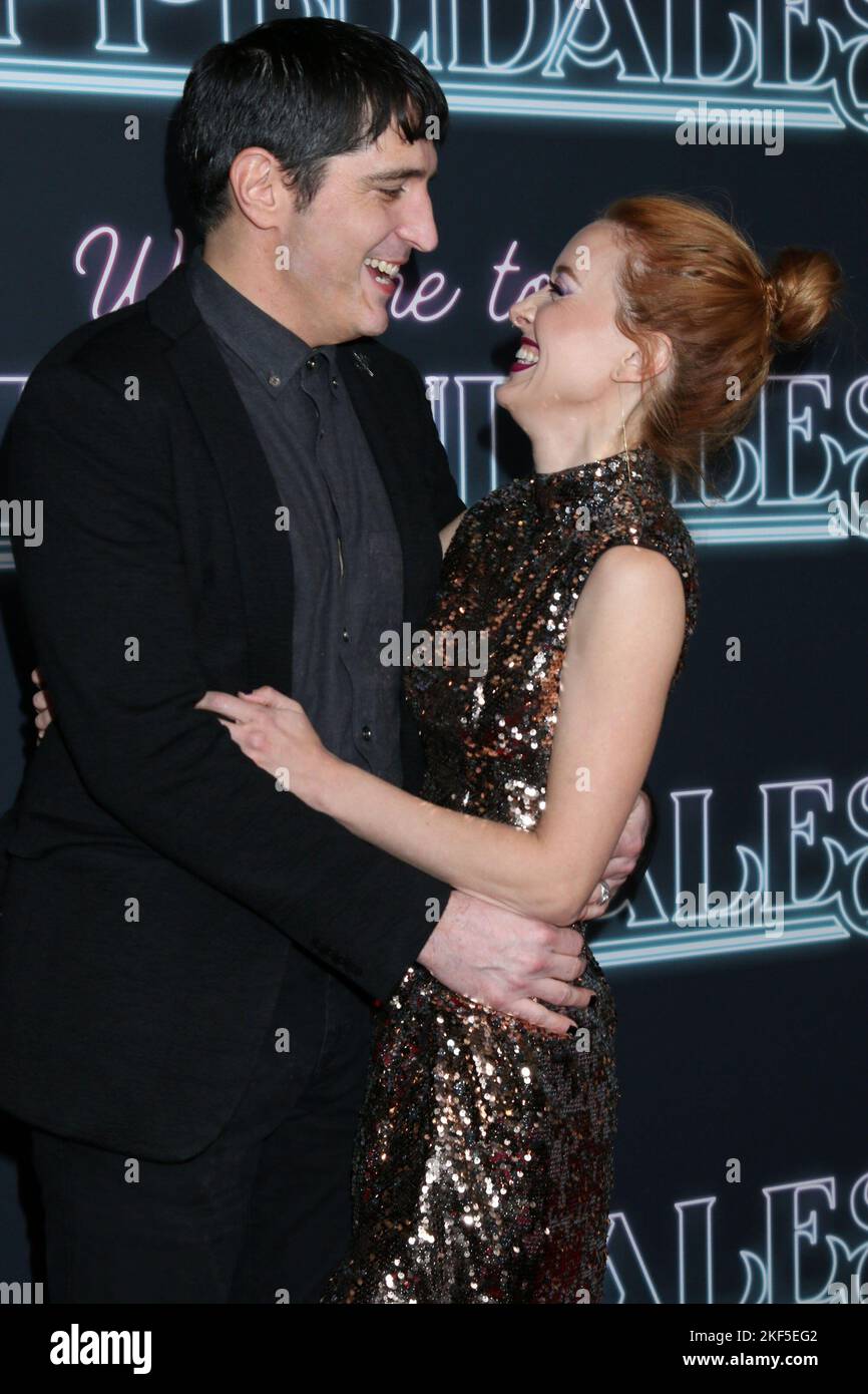 Los Angeles, CA. 15th Nov, 2022. David Dastmalchian, Evelyn Leigh at ...