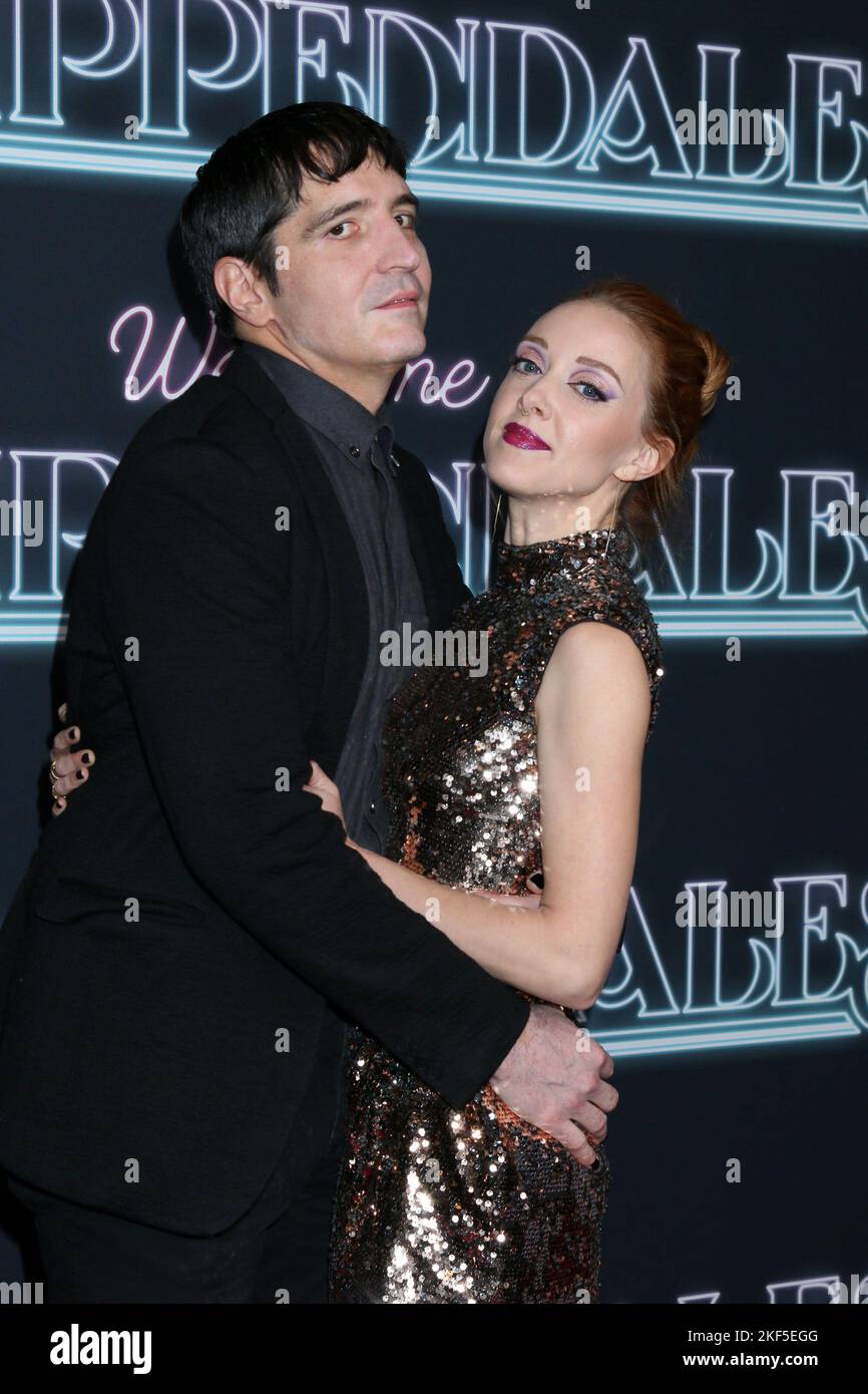 Los Angeles, CA. 15th Nov, 2022. David Dastmalchian, Evelyn Leigh at ...