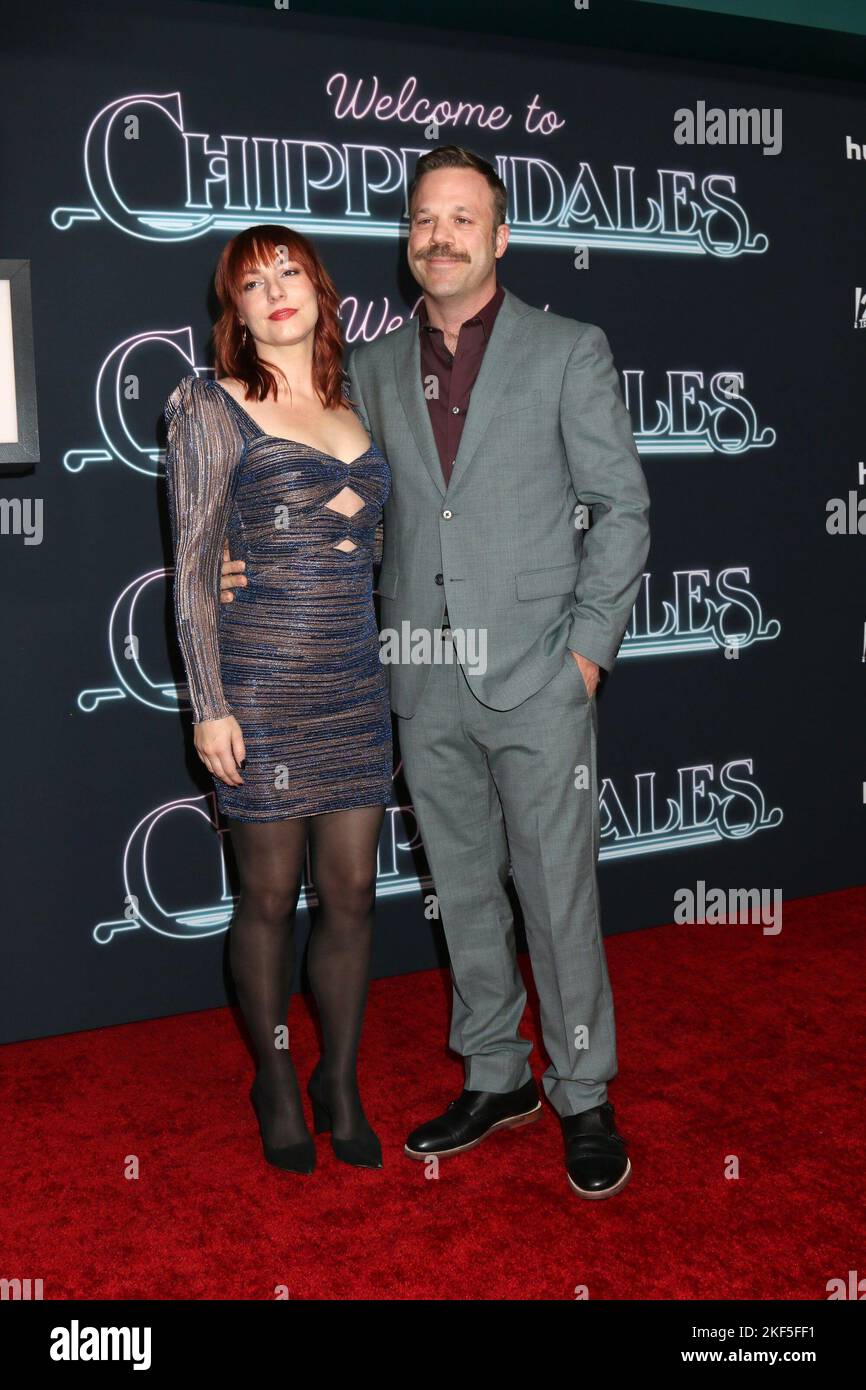 Los Angeles, CA. 15th Nov, 2022. Kaley Frazier, Darren Lipari at ...
