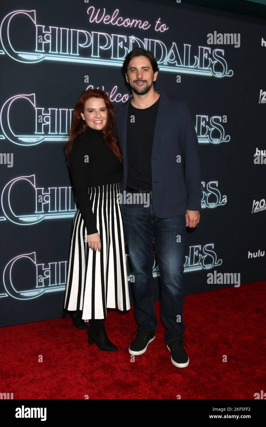 Los Angeles, CA. 15th Nov, 2022. Melissa Russell, Jeremy Slater at ...