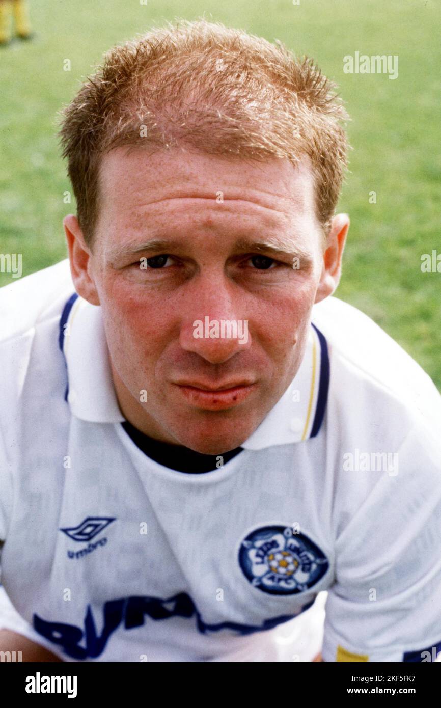 Ian Baird, Leeds United Stock Photo - Alamy