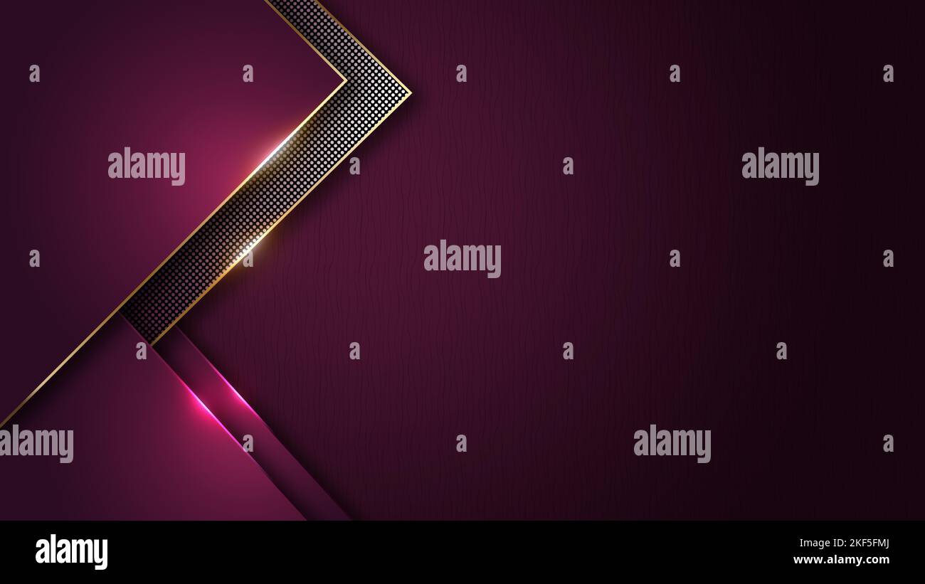 Purple Luxury Background Presentation Slide Frame Layout Template ...