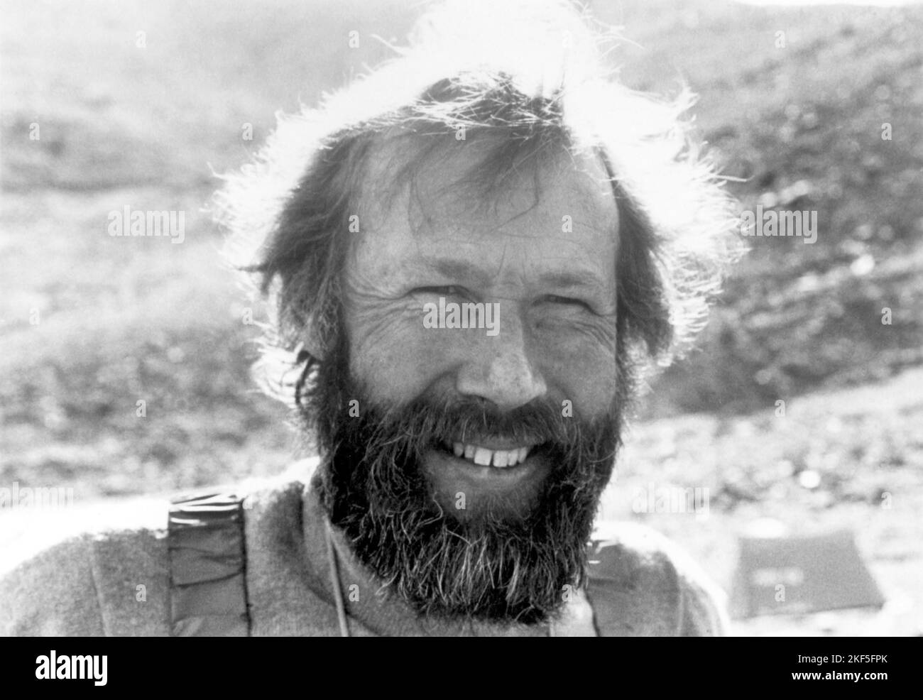 Chris Bonington, leader of the 1975 British Everest Expedition, which ...