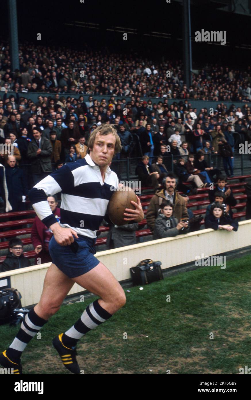 Coventry's David Duckham leads his team out Stock Photo - Alamy