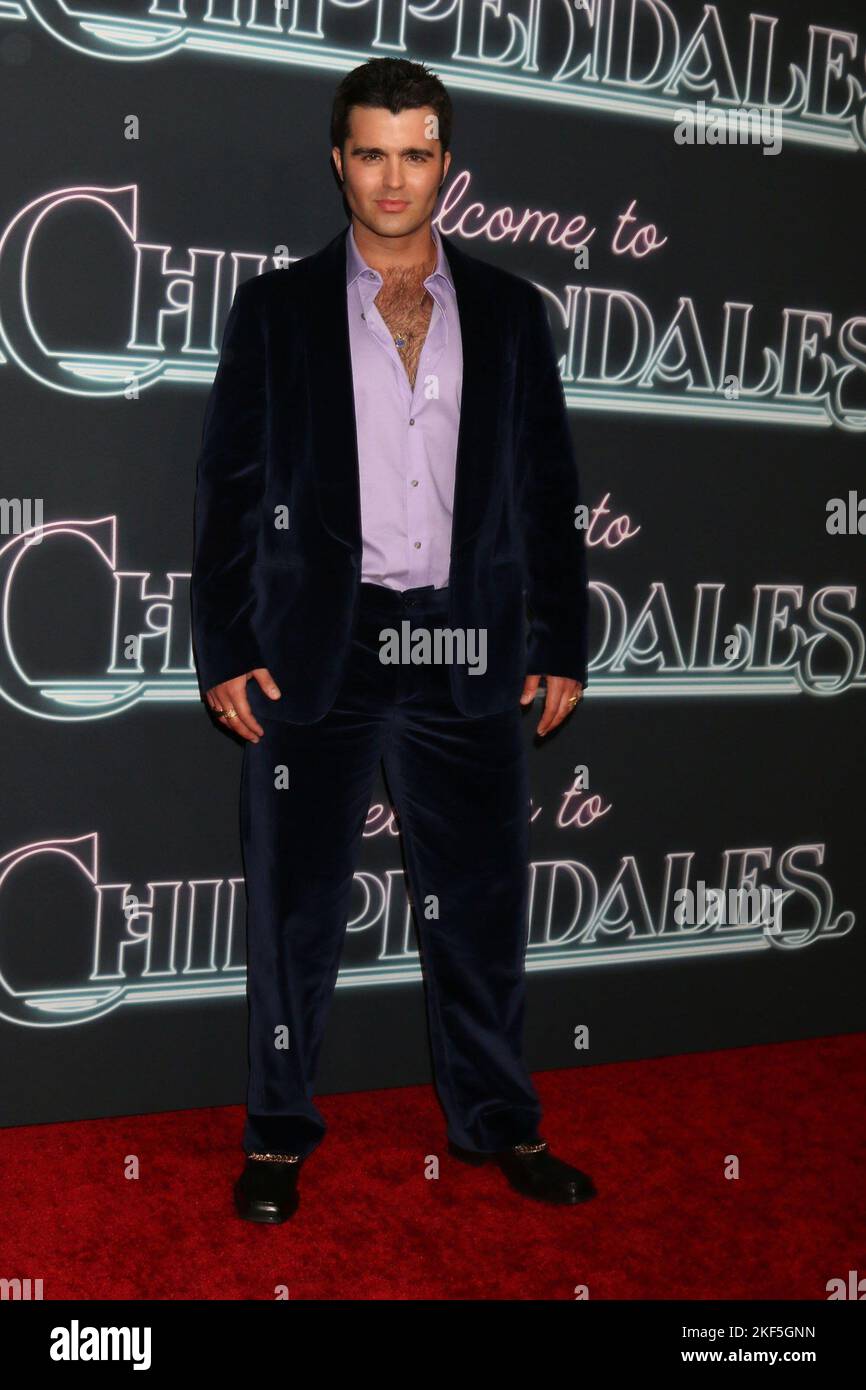 Los Angeles, CA. 15th Nov, 2022. Spencer Boldman at arrivals for ...