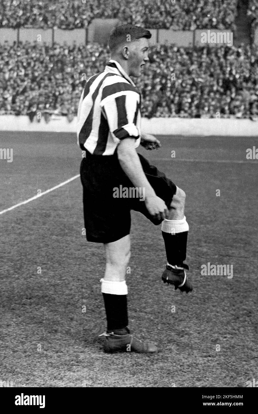 Albert Stubbins, Newcastle United Stock Photo - Alamy