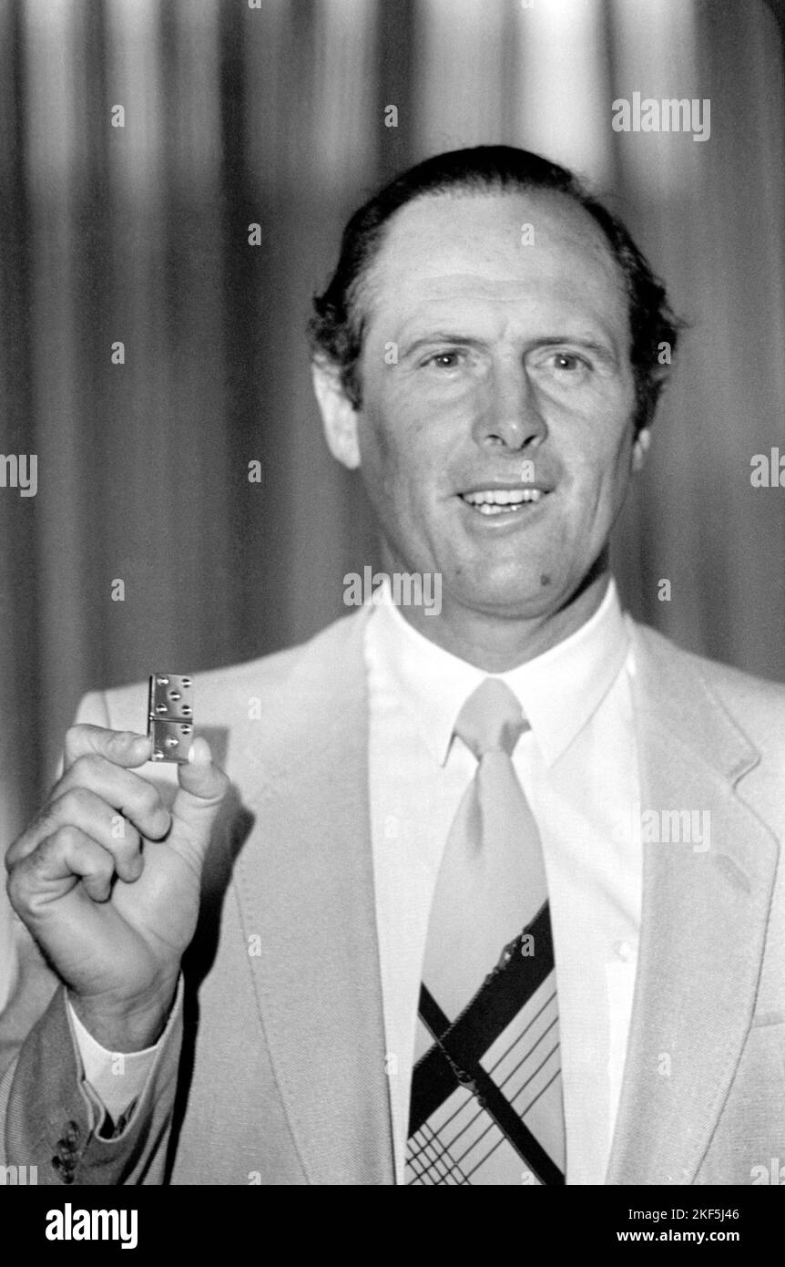 England cricketer Geoff Boycott, just back from the rebel tour of South ...